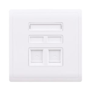 SCHNEIDER E8232RJS4_AS-Pieno - 2 gang telephone socket - keystone on ...